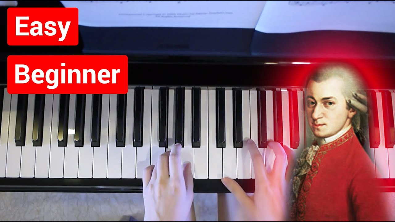 Canon in C - Johann Pachelbel (Easy Piano Tutorial for Beginners with ...