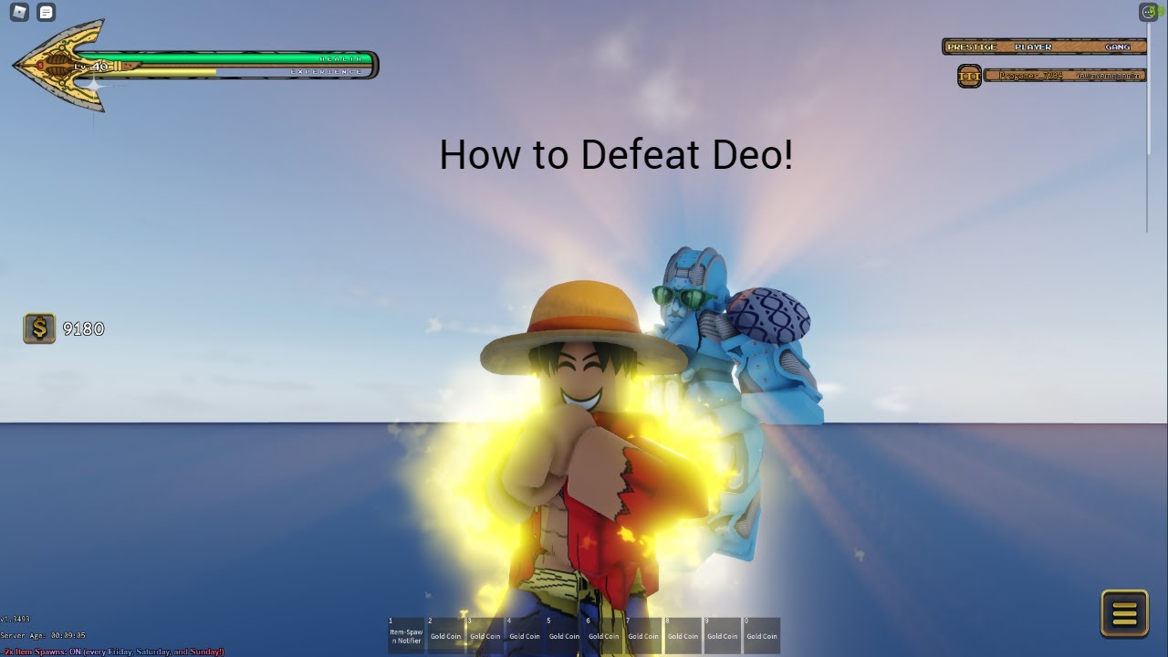 How to defeat Deo Easily (Even if you have a bad stand) - YouTube
