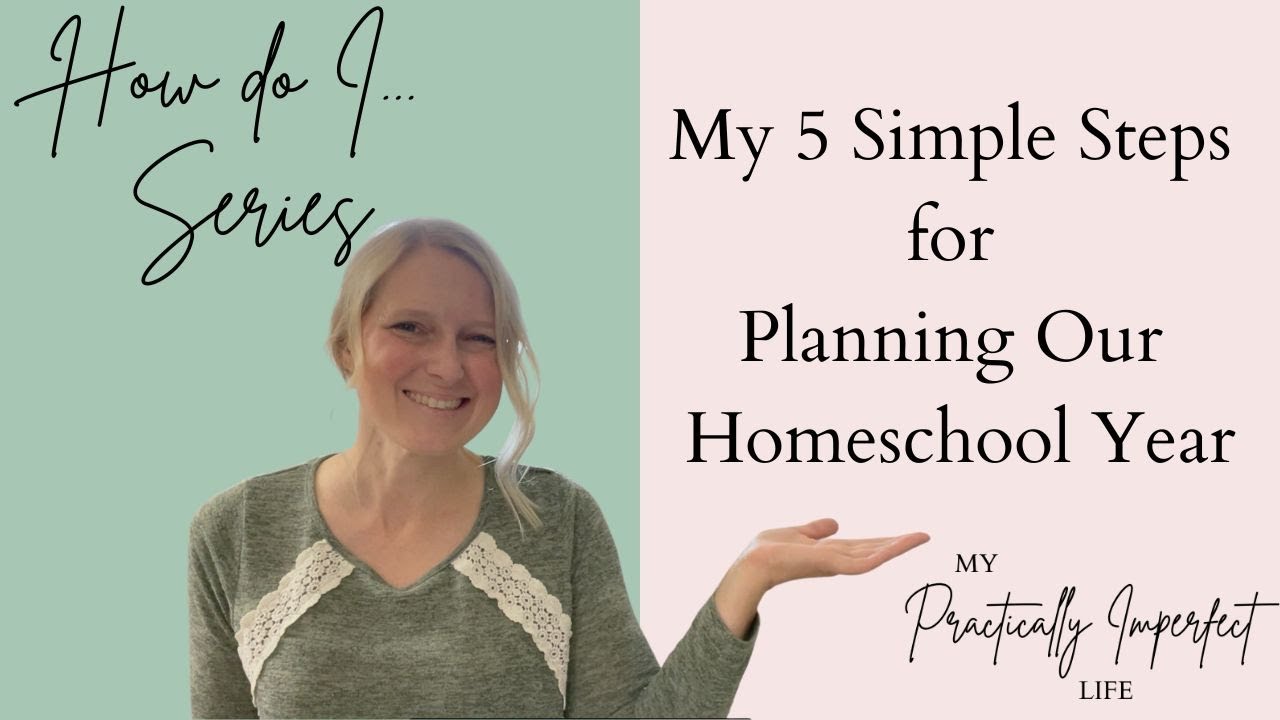 My 5 Simple Steps for Planning Our Homeschool Year. *Plus my favorite ...