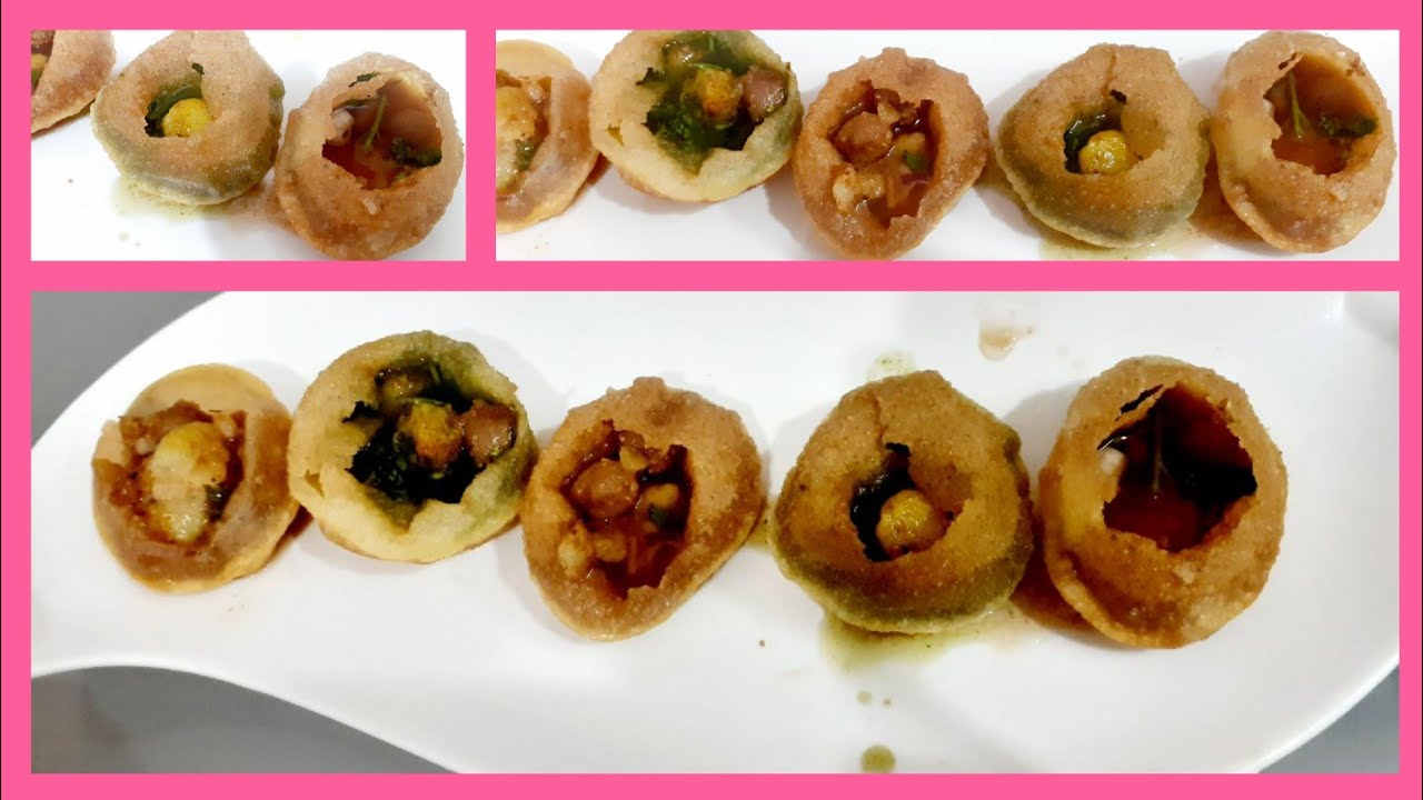 ULTRA EASY PANI PURI/ GUP CHUP /GOL GAPPE/ PUCHKAY RECIPE WITH KHATTA ...