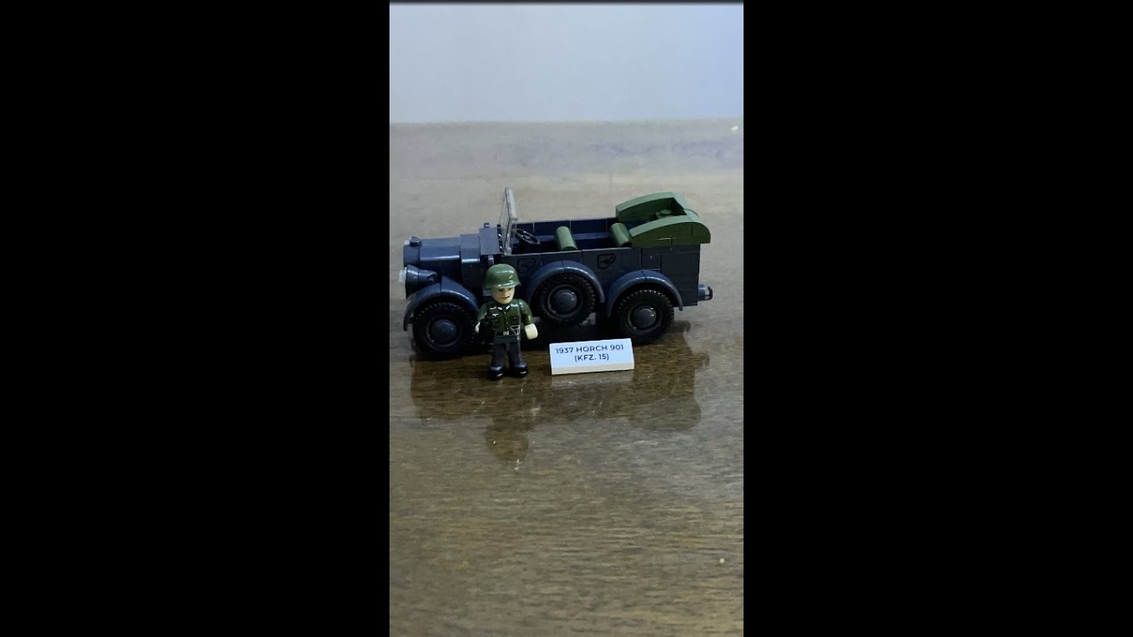 COBI 2405 WW2 Historical Collection Horch 901 Schnellbau - YouTube