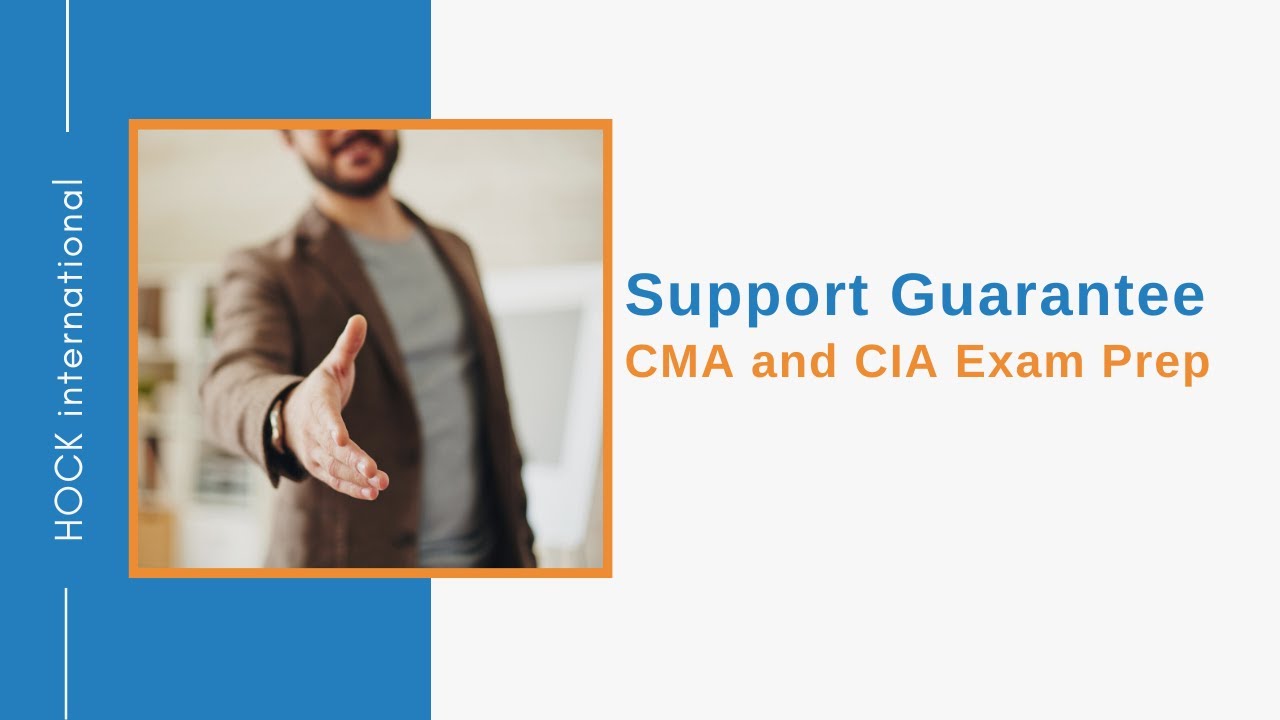HOCK Support Guarantee for CMA and CIA Exam Prep - YouTube