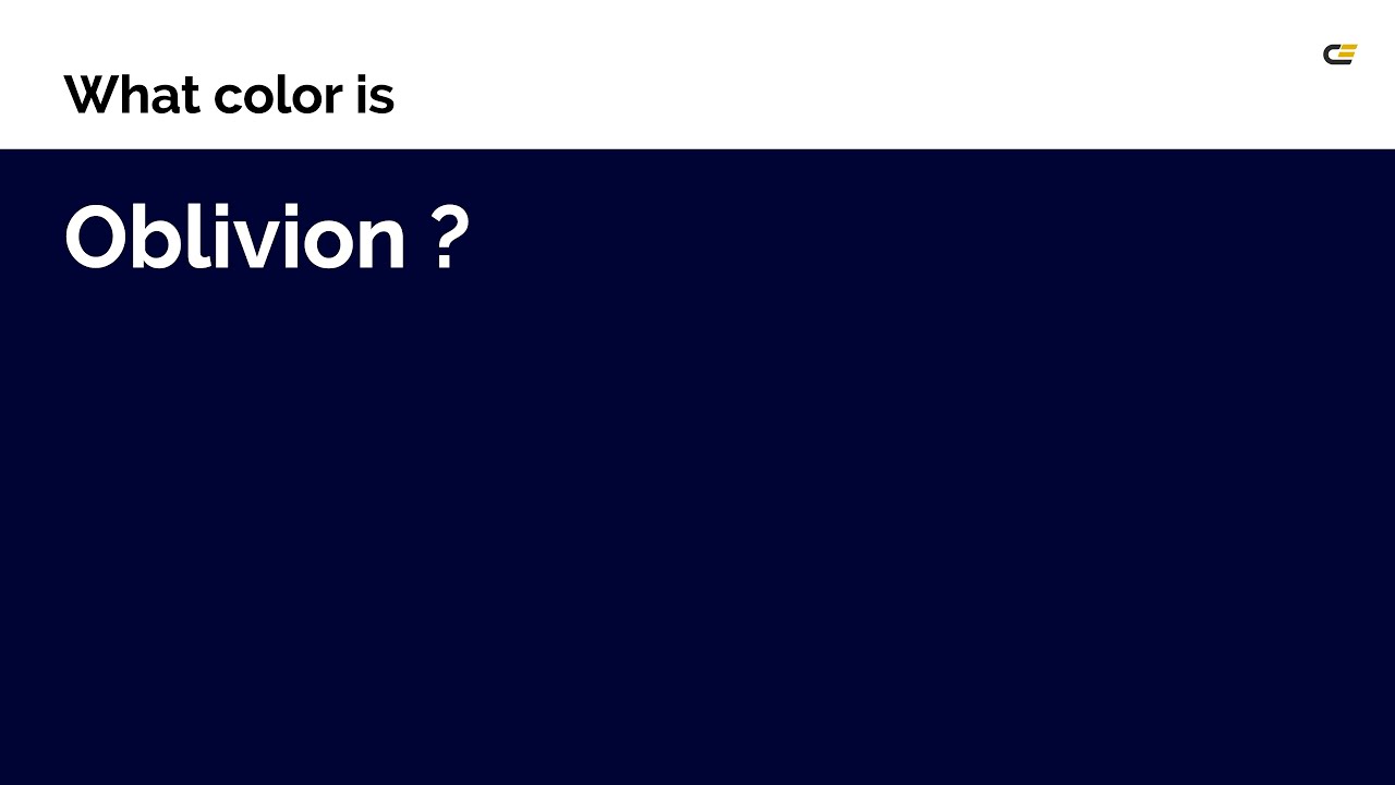 What color is Oblivion ? #000435 hex color - Blue color - Warm color ...