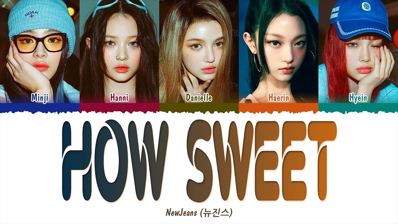NewJeans (뉴진스) - HOW SWEET (1 HOUR LOOP) Lyrics | 1시간 가사 - YouTube