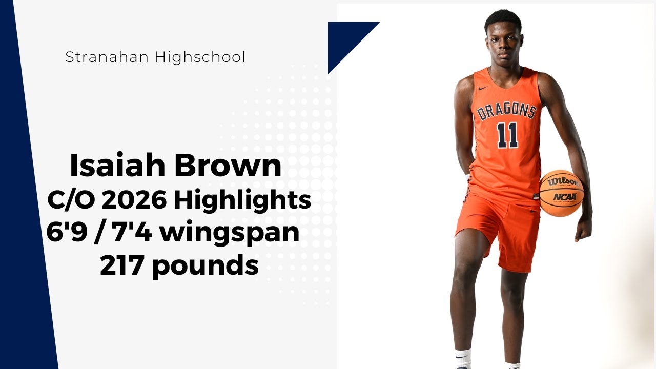 Isiah Brown - C/O 2026 - Highlights - YouTube