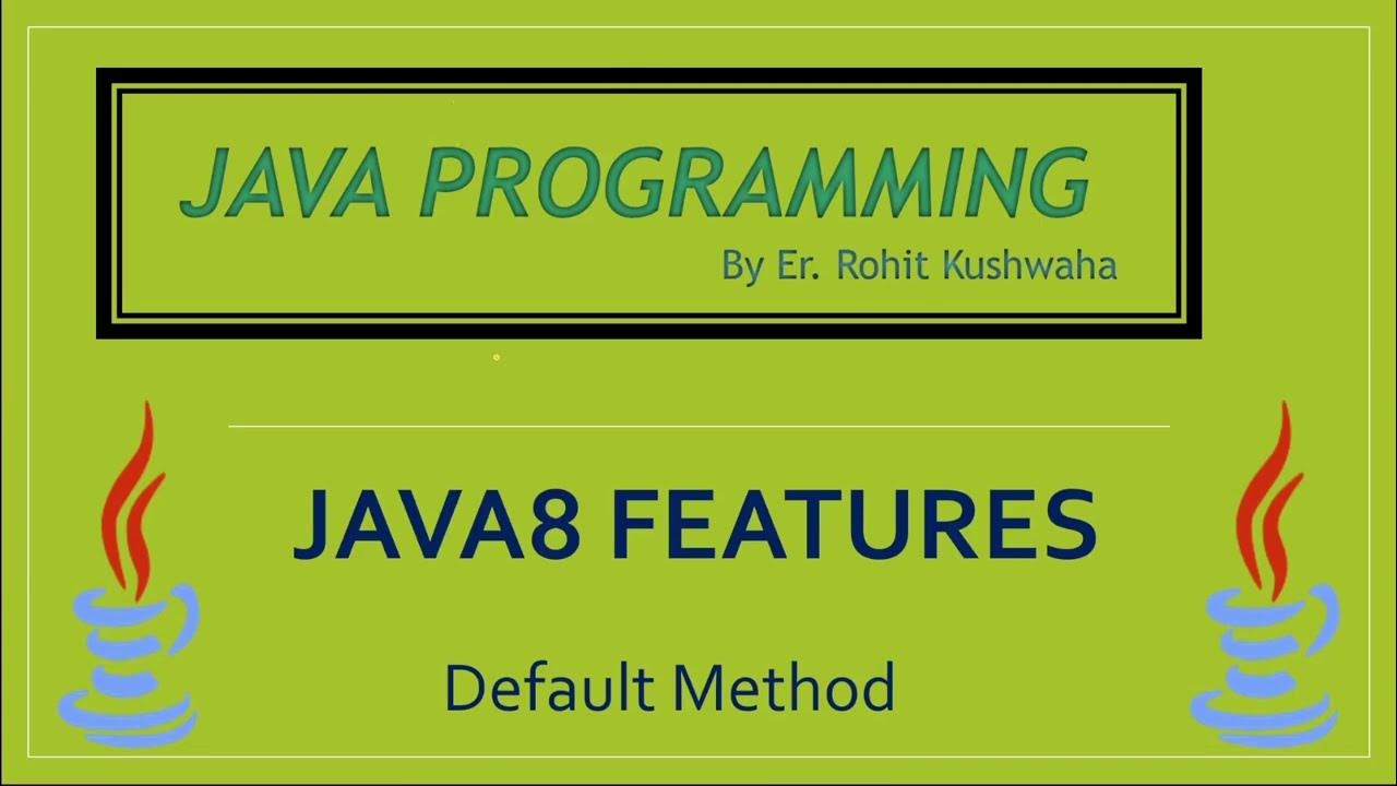 Default method || date time api - YouTube