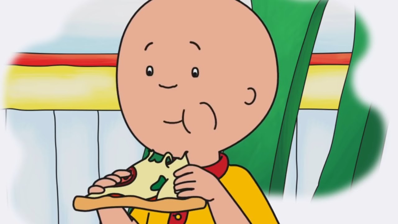 Caillou's Pizza Parlour | Caillou Cartoon - YouTube