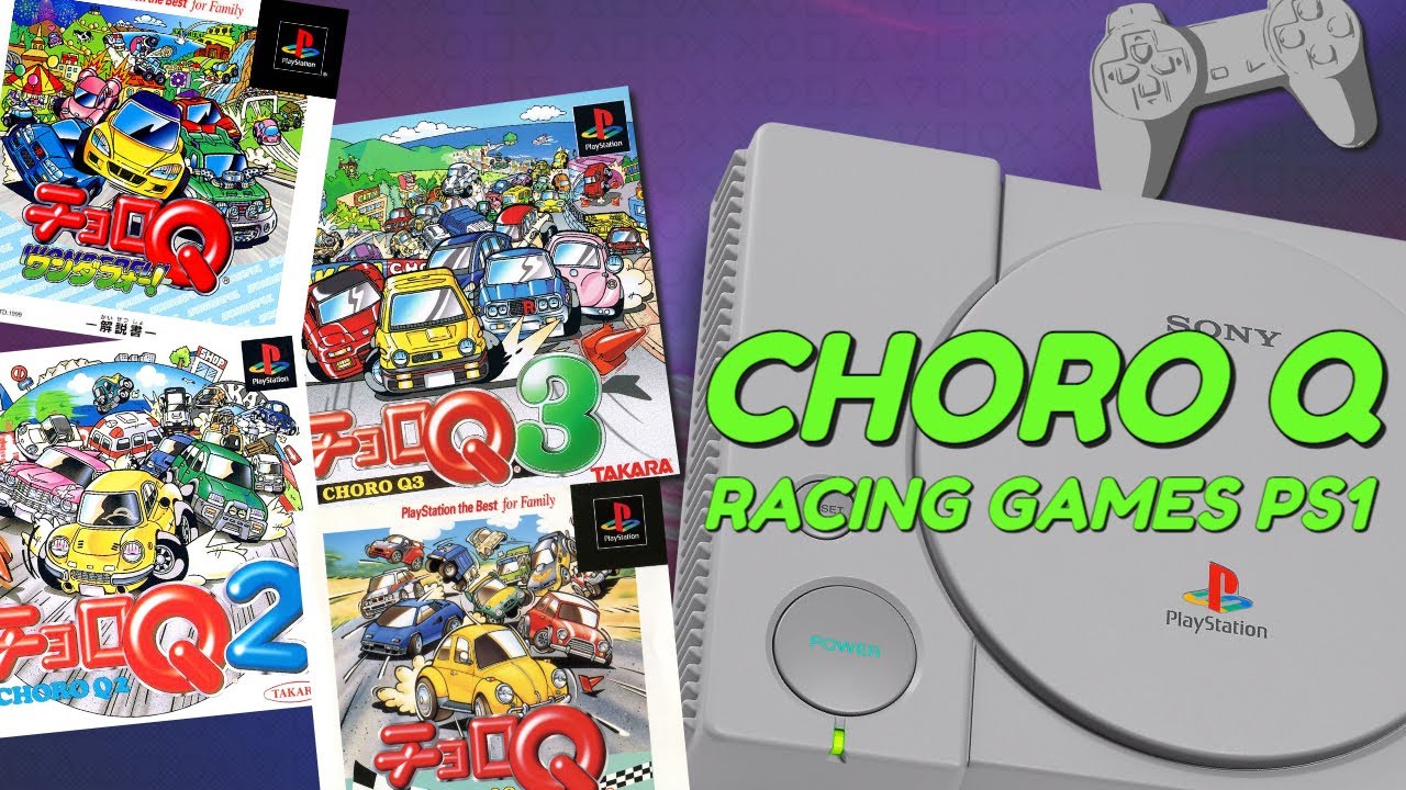 Choro Q Racing Games PS1 - Choro Q PS1 Arcade Series Japan - YouTube