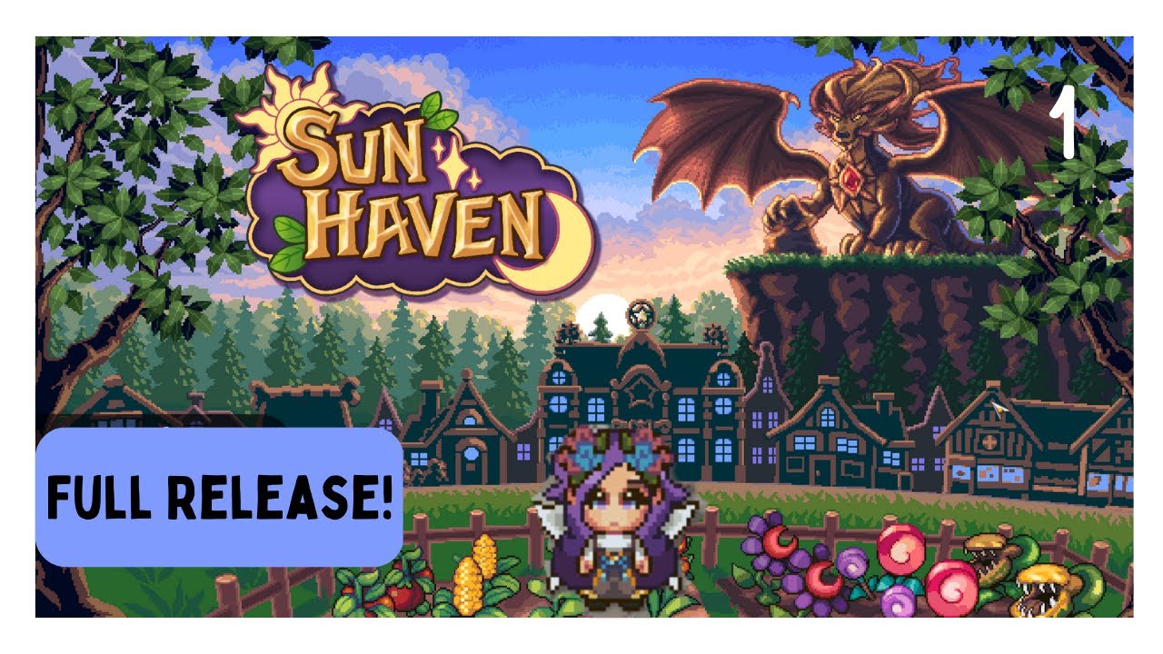 Sun Haven Full Release Playthrough! | Part 1 | Our First Day in Sun ...