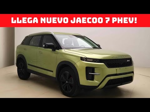 Nuevo Jaecco 7 PHEV: Llegará a España en.... - YouTube