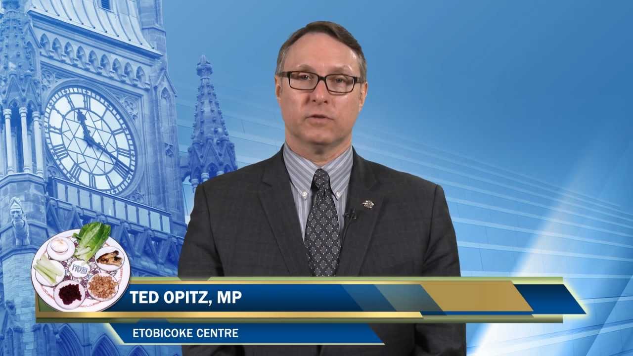 MP Ted Opitz's Passover Greetings - YouTube