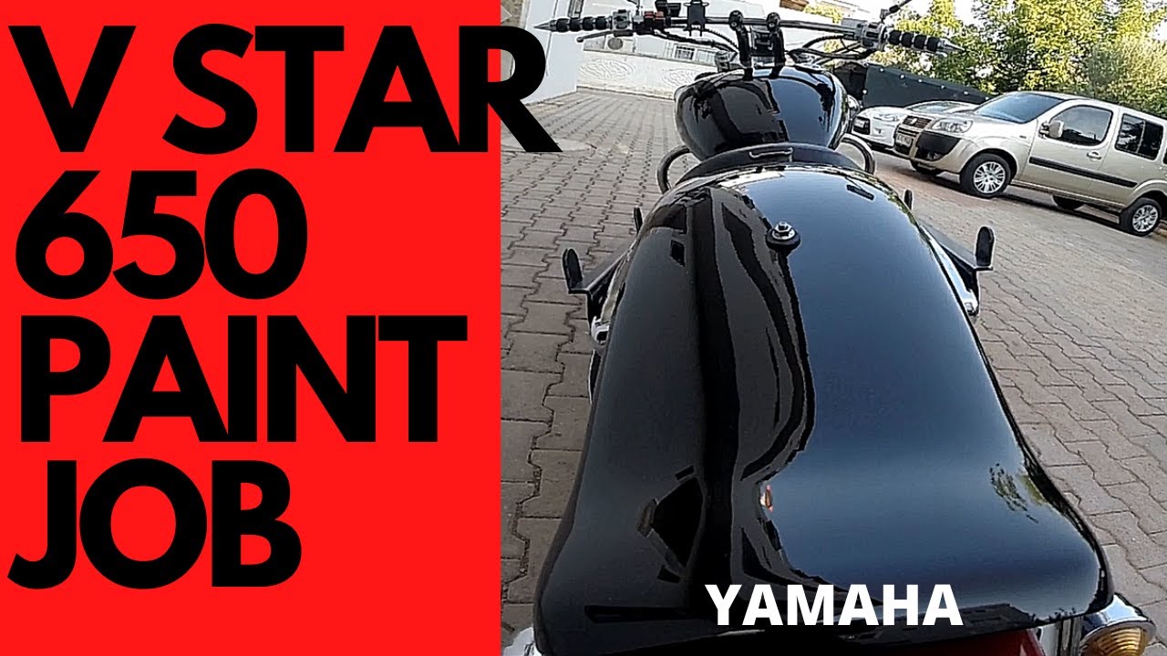 V STAR 650 PAINT JOB | YAMAHA V STAR 650 MORE POWER | YAMAHA V STAR 650 ...