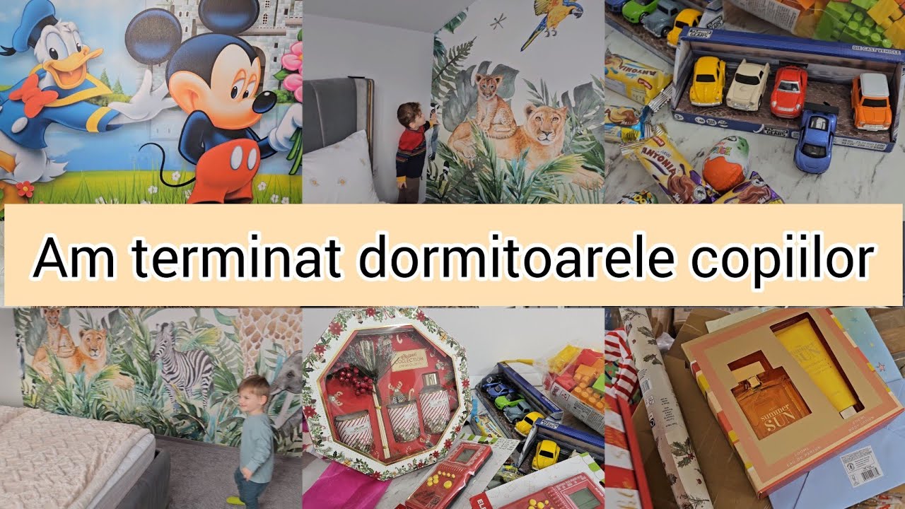 Am terminat dormitoarele pentru copii/Surpriză Mare pentru Ray - YouTube