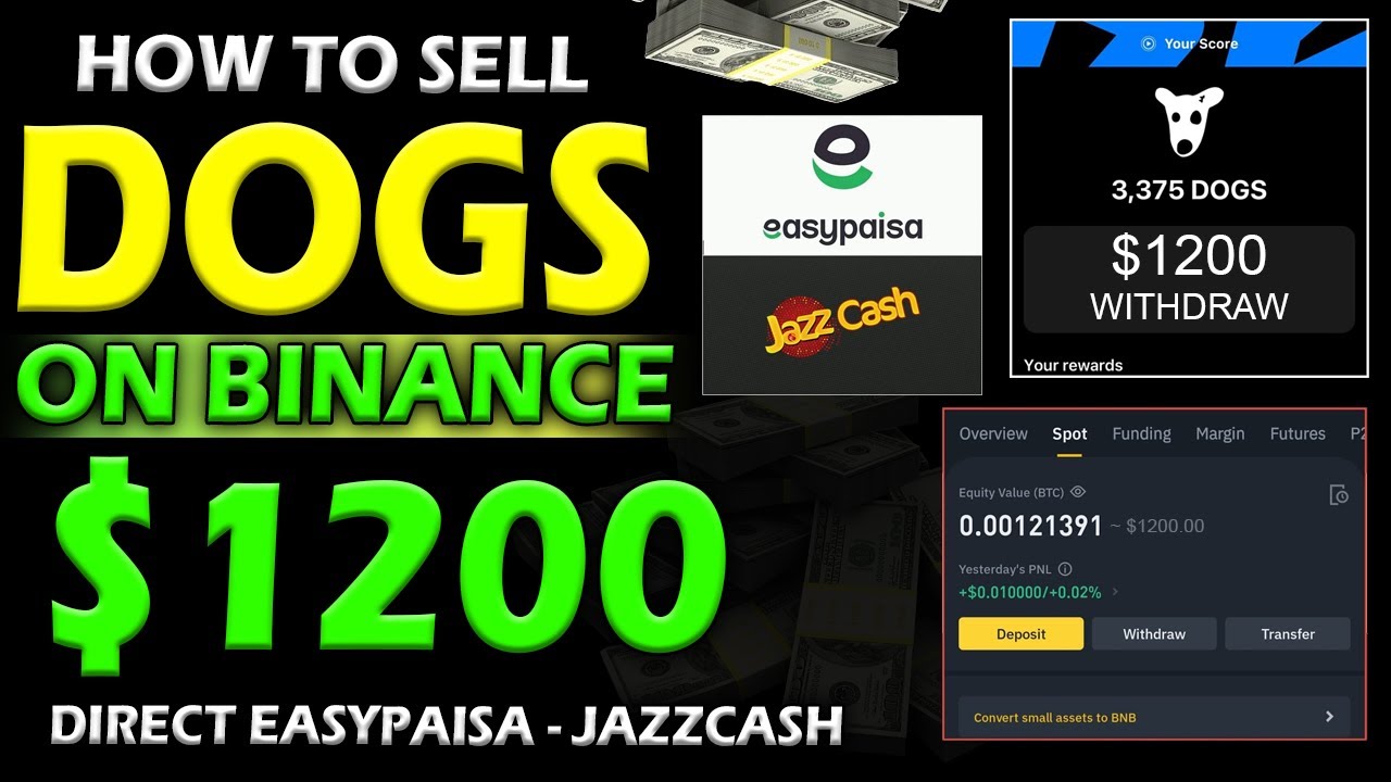 How to Sell Dogs On Binance | Dogs Trading Method on Binance | Dogs Withdrawal | Dogs Deposit ...