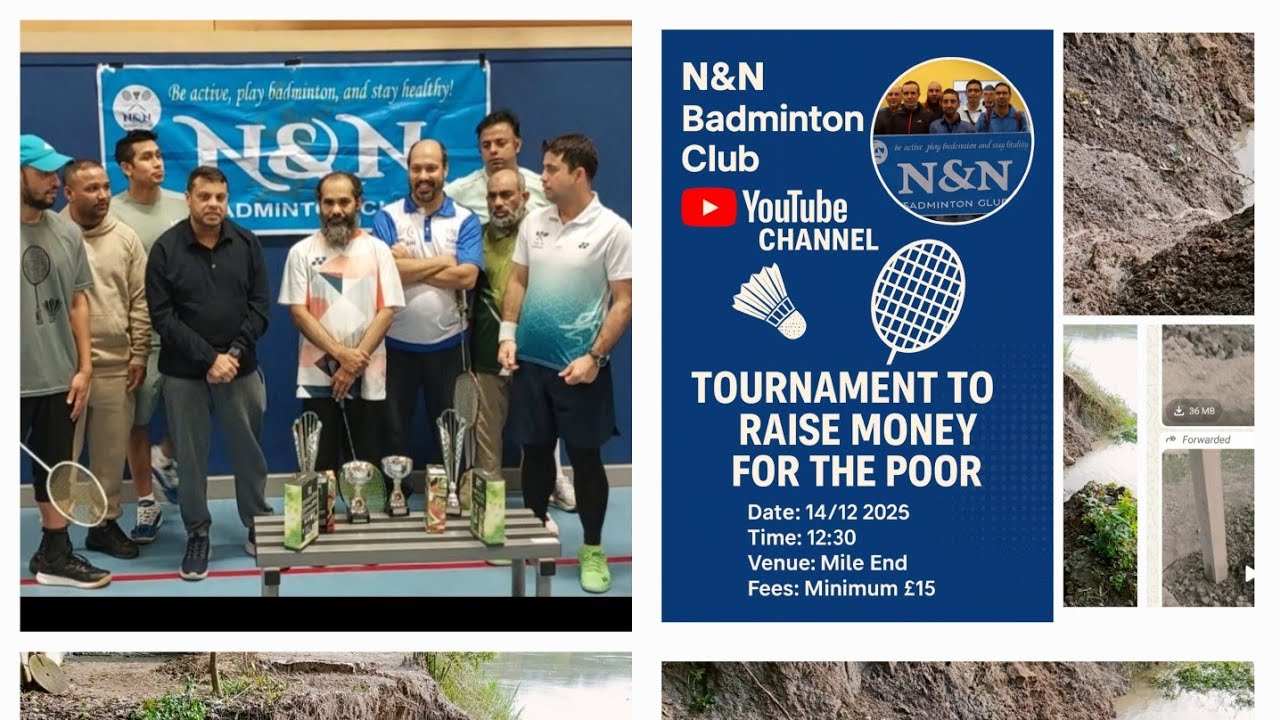 Mini Charity Badminton Tournament | NN Badminton YouTube Channel - YouTube