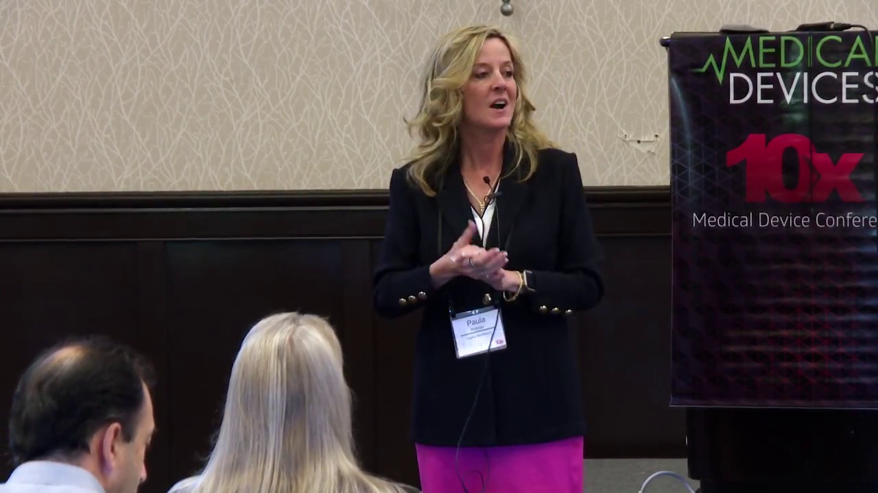 Legacy MedSearch CEO Paula Rutledge at the 10x Medical Device ...