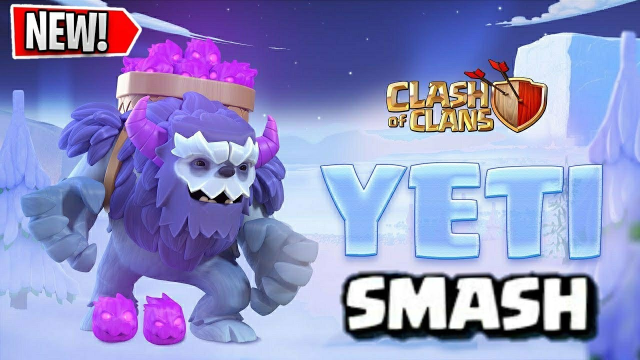 7 YETI + 6 BOWLERS + 4 EARTHQUAKE: NEW MAX TH13 YETI SMASH ATTACK ...