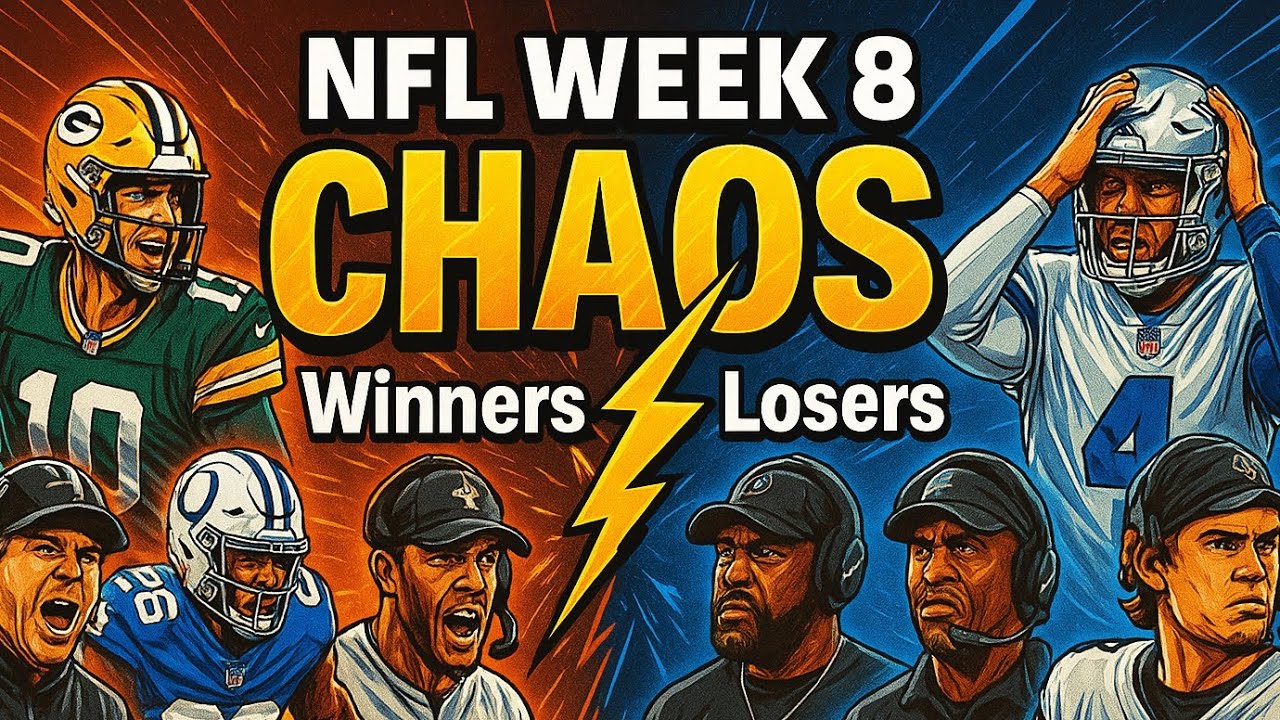 NFL Week 8 Winners & Losers: Love Makes History, Jonathan Taylor ...