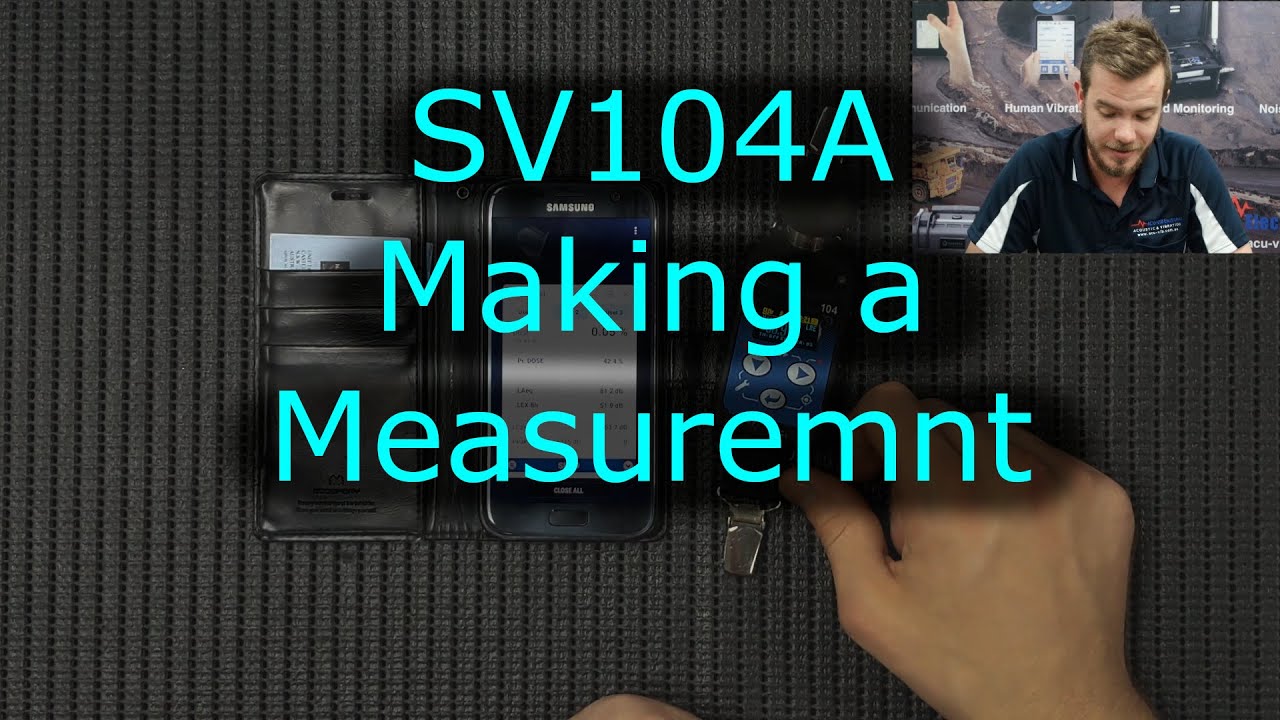 Sv104A Starting a Measurement - YouTube