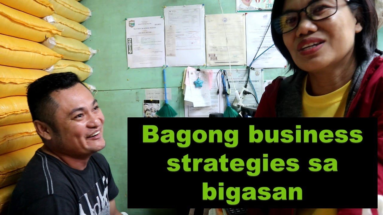 Bagong business strategies sa bigasan - YouTube