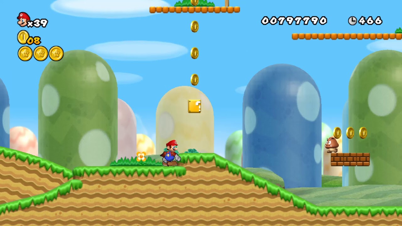 My first ever New Super Mario Bros Wii Custom Character (Paper Mario's ...