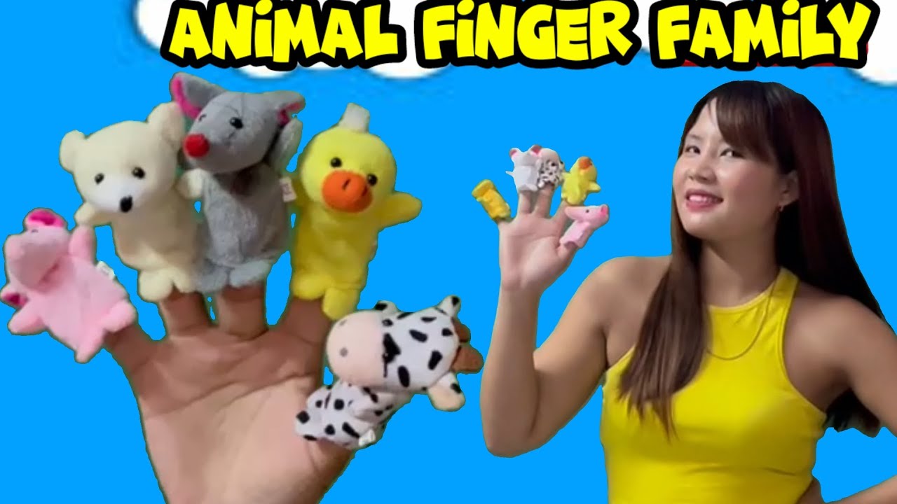 Animal Finger Family - Finger Family song & Nursery rhymes for kids ...