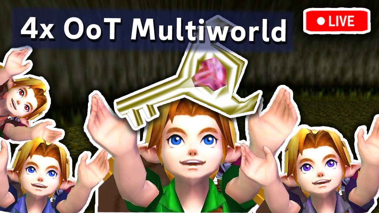 4 OoT Randos in One Multiworld Day 1 - YouTube