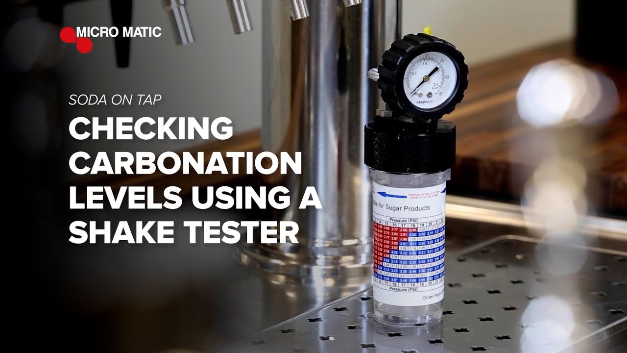 How to check your soda carbonation levels using a Shake-Tester - YouTube