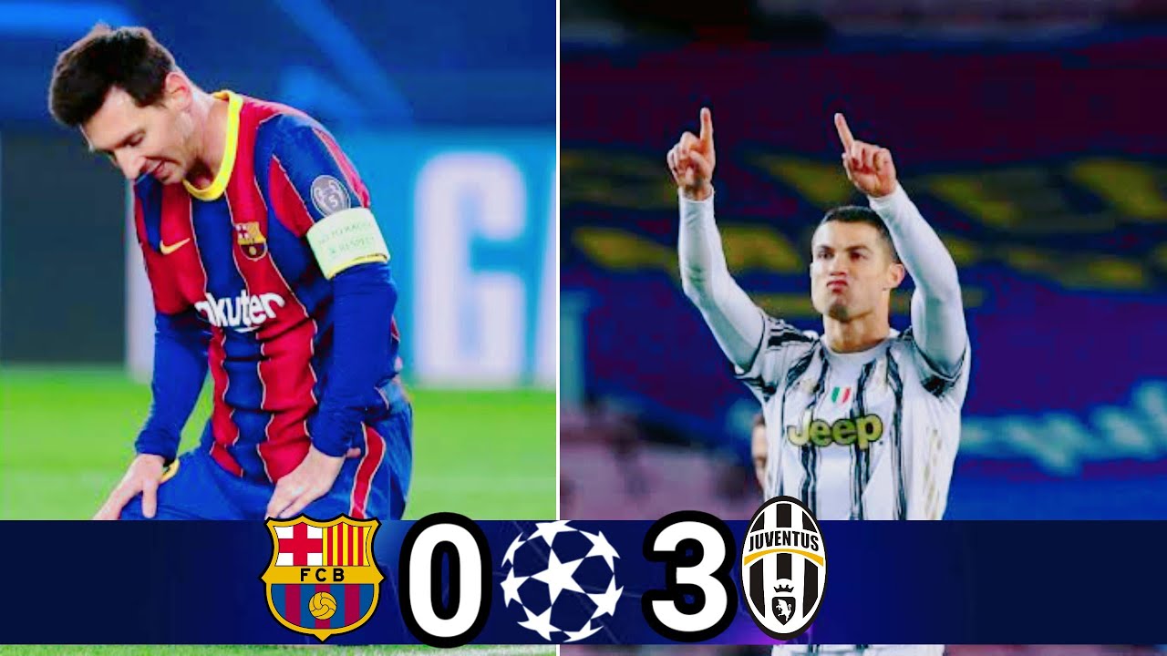 Barcelona vs Juventus 0-3 | Messi vs Ronaldo | Extended highlights ...