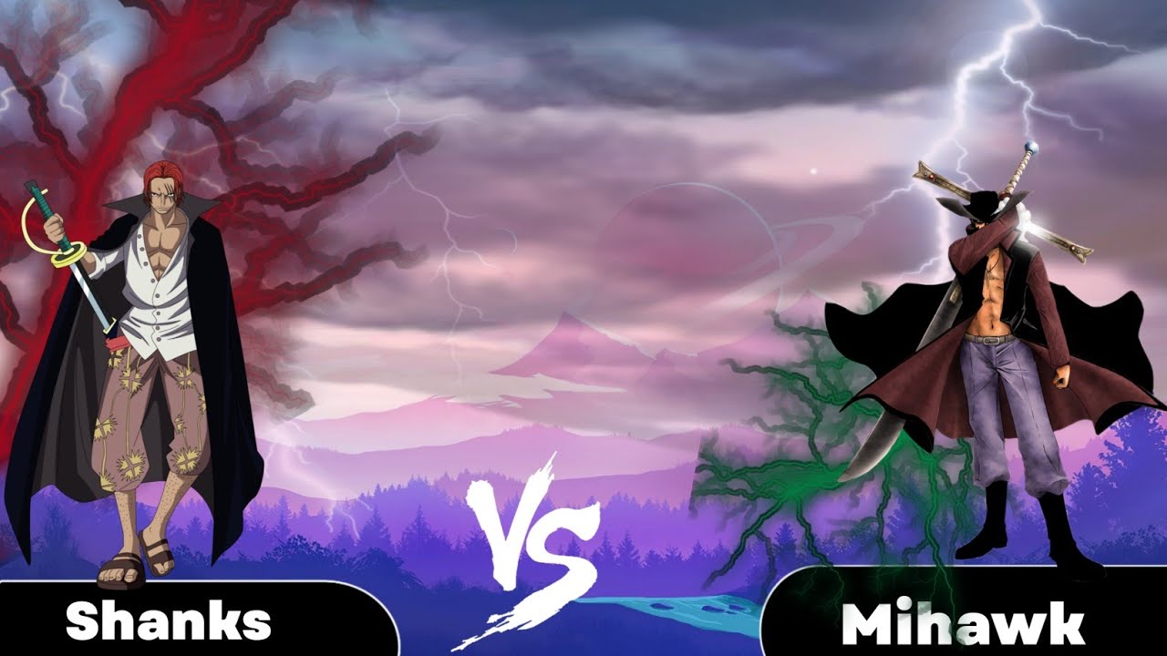 #shanks_vs_#Mihawk 💪🔥 who's the strongest ?🔥 - YouTube