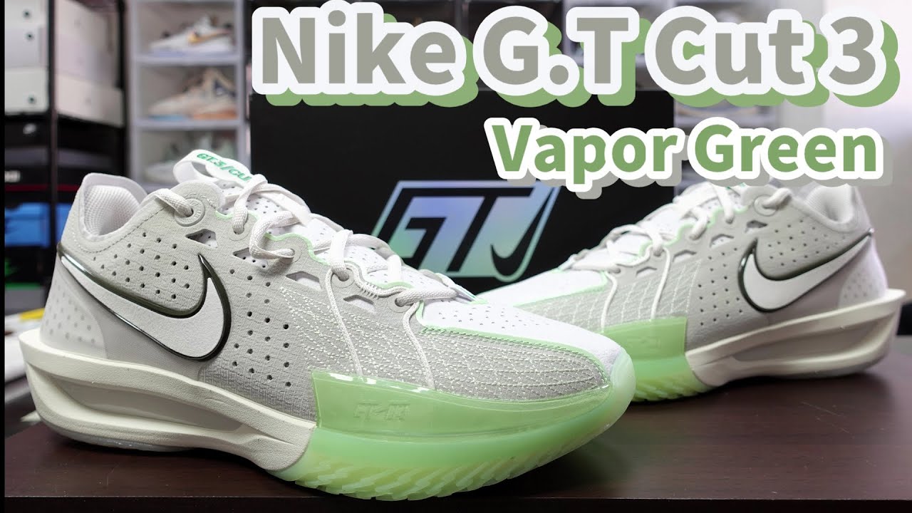 Nike G.T Cut 3 Vapor Green: 用上了Zoom X 的跑鞋科技, 這次Cut 3 會有什麼不同呢?(鞋來無恙 ...