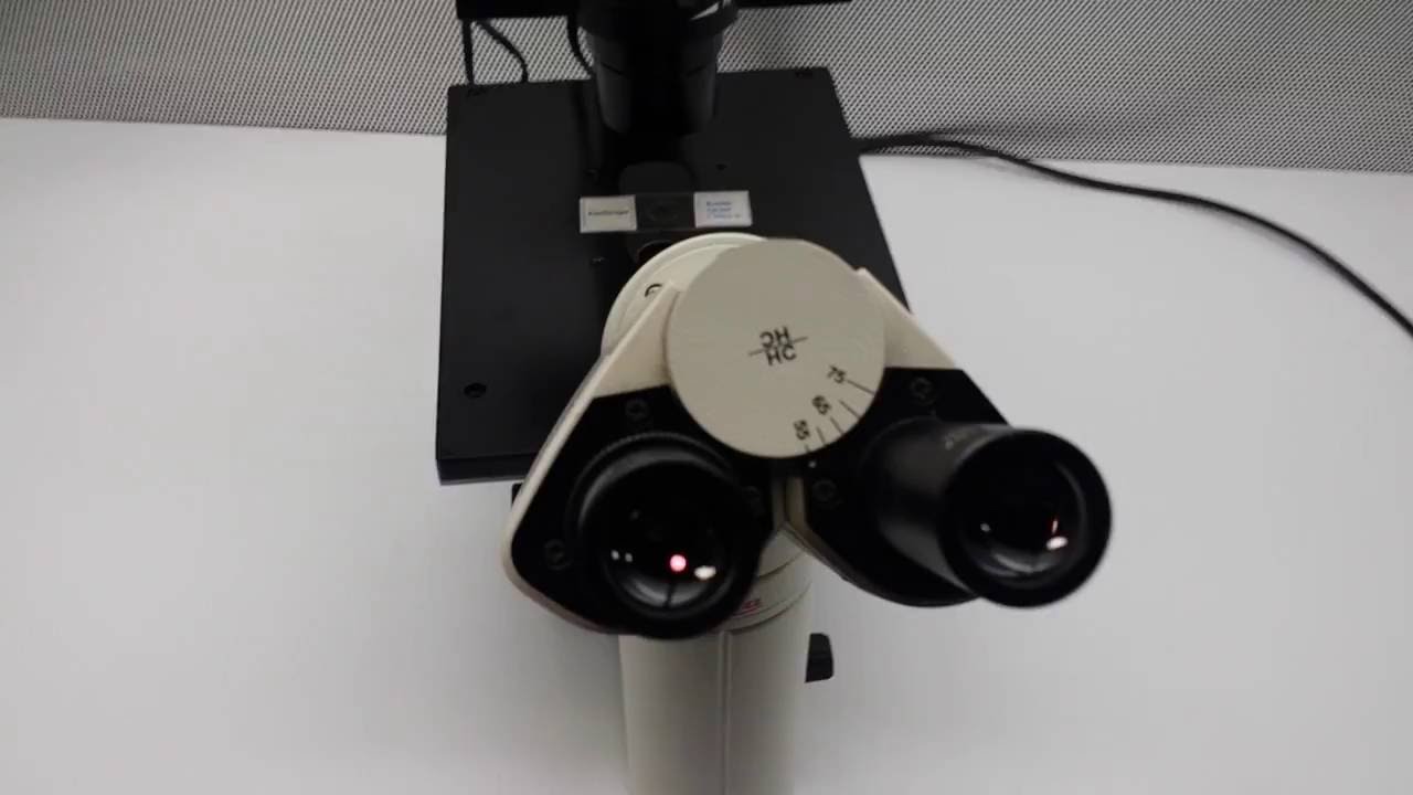 Leica DMIL Inverted Microscope 4x 10x Phase Contrast Brightfield Pred ...