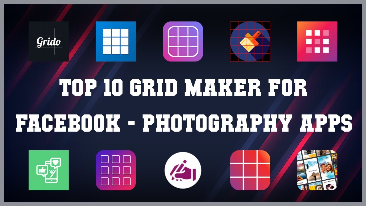 Top 10 Grid Maker For Facebook Android Apps - YouTube