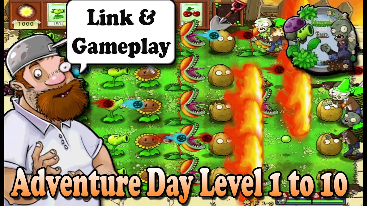 Plants vs. Zombies eagrace支线V1.9 RC-5 Blossom & End, PC Gameplay & Link - YouTube