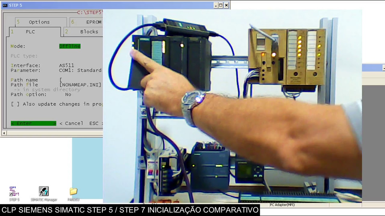 VÍDEO 5 - CLP SIEMENS SIMATIC STEP5 - SIMATIC STEP7 - YouTube
