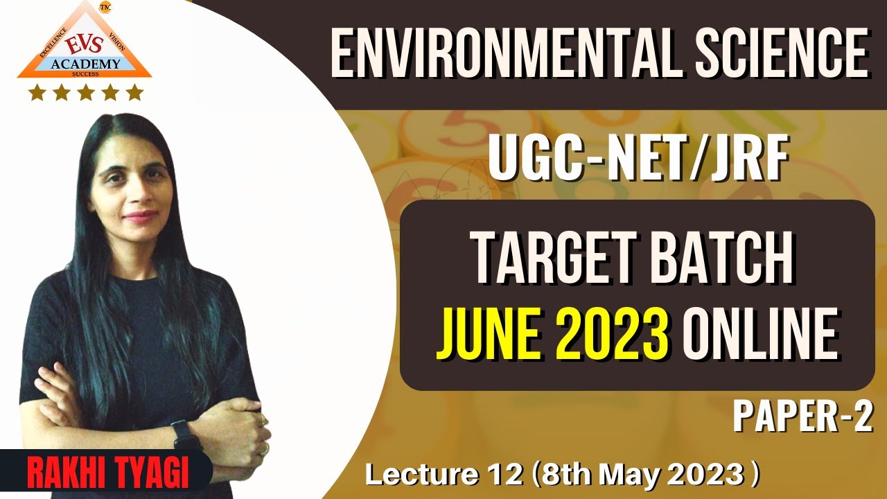 Environmental Science (PAPER-2) (lecture-12)Target Batch June 2023 ...