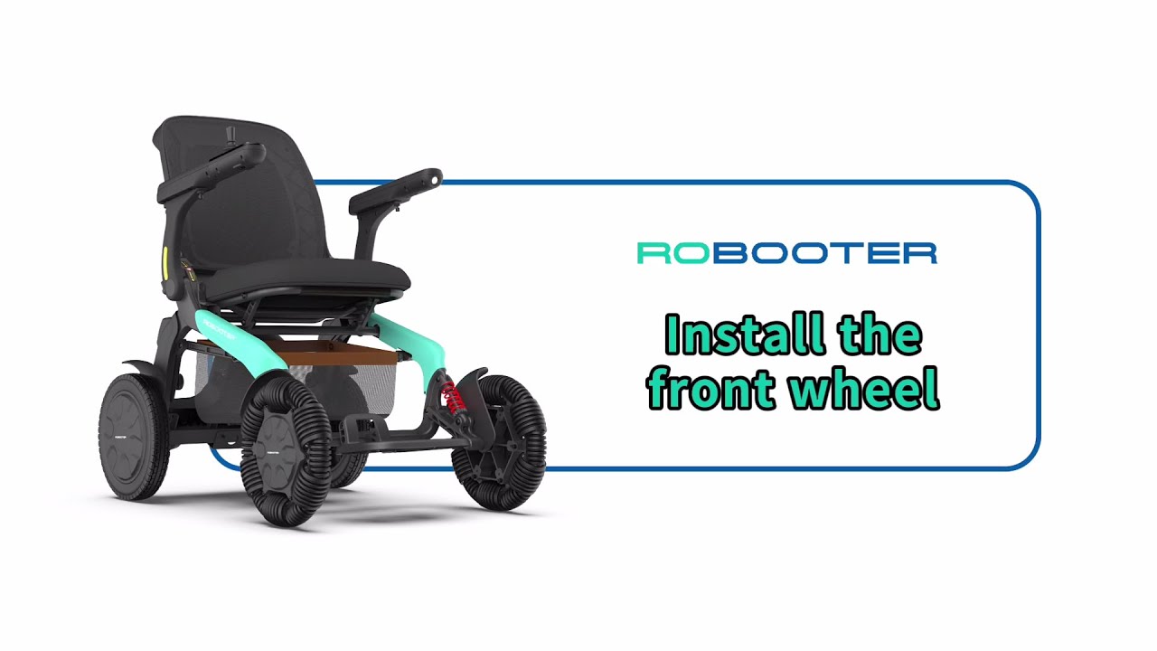 Robooter E60 Pro-A outdoor power wheelchair review: how to install the ...