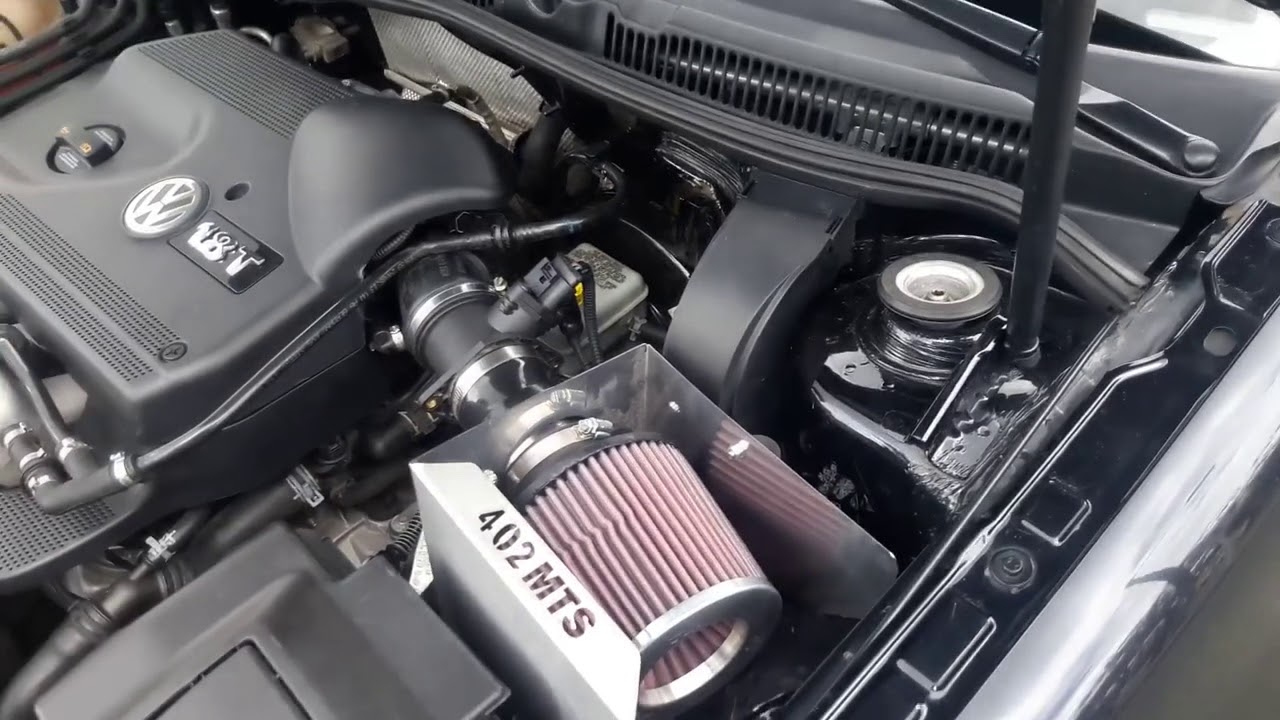 Intake K&N original para Jetta Gli 1.8T 20v - YouTube