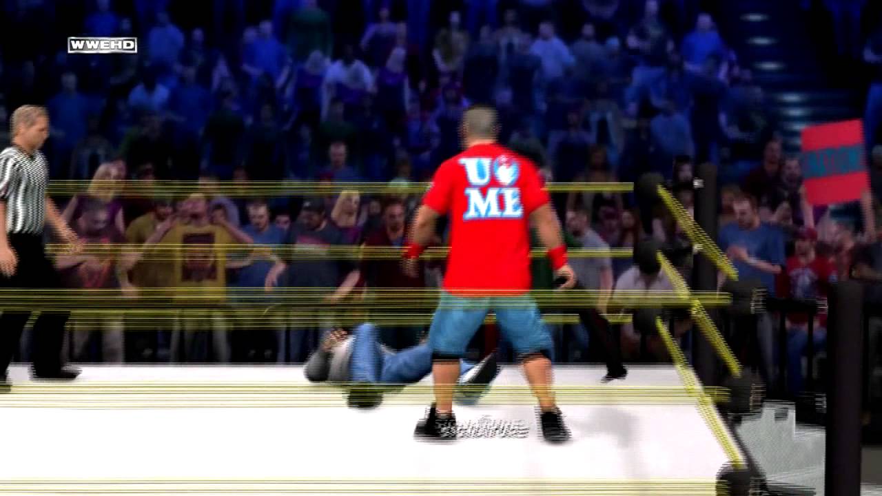 WWE 12 JOHN CENA VS JUSTIN BIEBER - YouTube