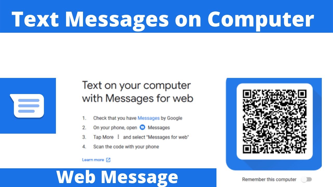 Text message in laptop / PC | Web messages | टेक्स्ट मैसेज कंप्यूटर में ...