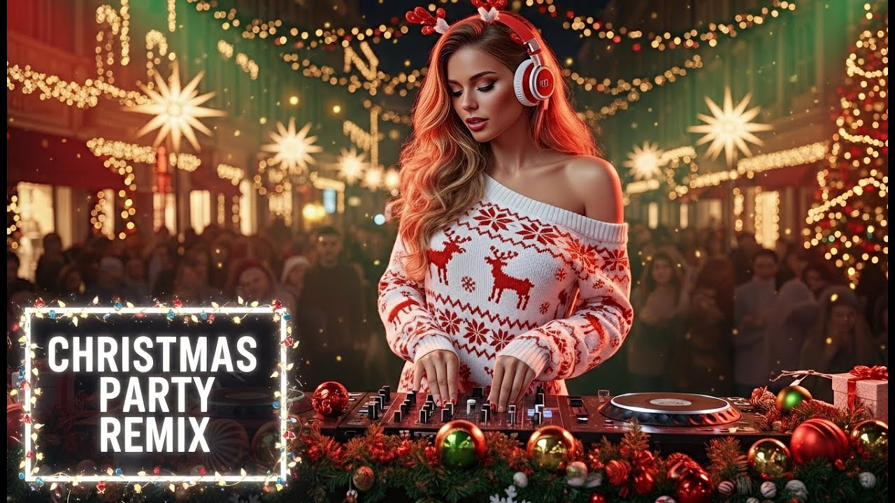 CHRISTMAS EDM MIX 2025 🎄 Best HOLIDAY HOUSE Remix of POPULAR SONGS 🎅 ...