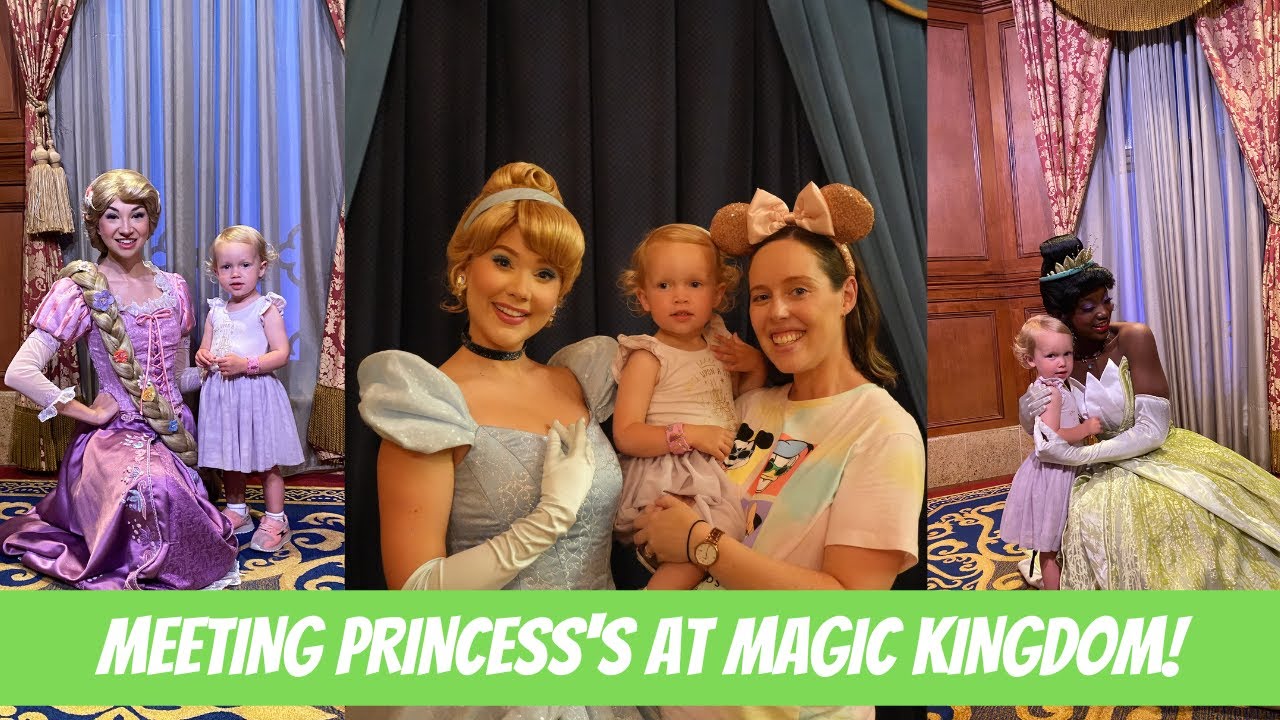 Meeting princess's at Magic Kingdom / Fun full day / Rides / Cinderella ...