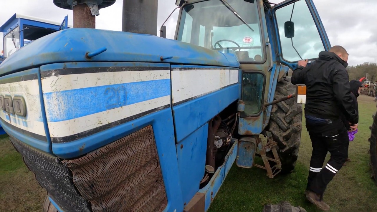 1980 Ford 8100 Load Monitor 6.2 Litre 6-Cyl Diesel Tractor (115 HP ...