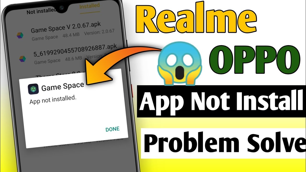 Realme app not install problem || OPPO app not install problem Unknown ...
