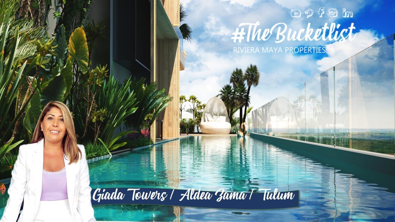 Giada Towers B113 / Aldea Zama / Tulum - YouTube