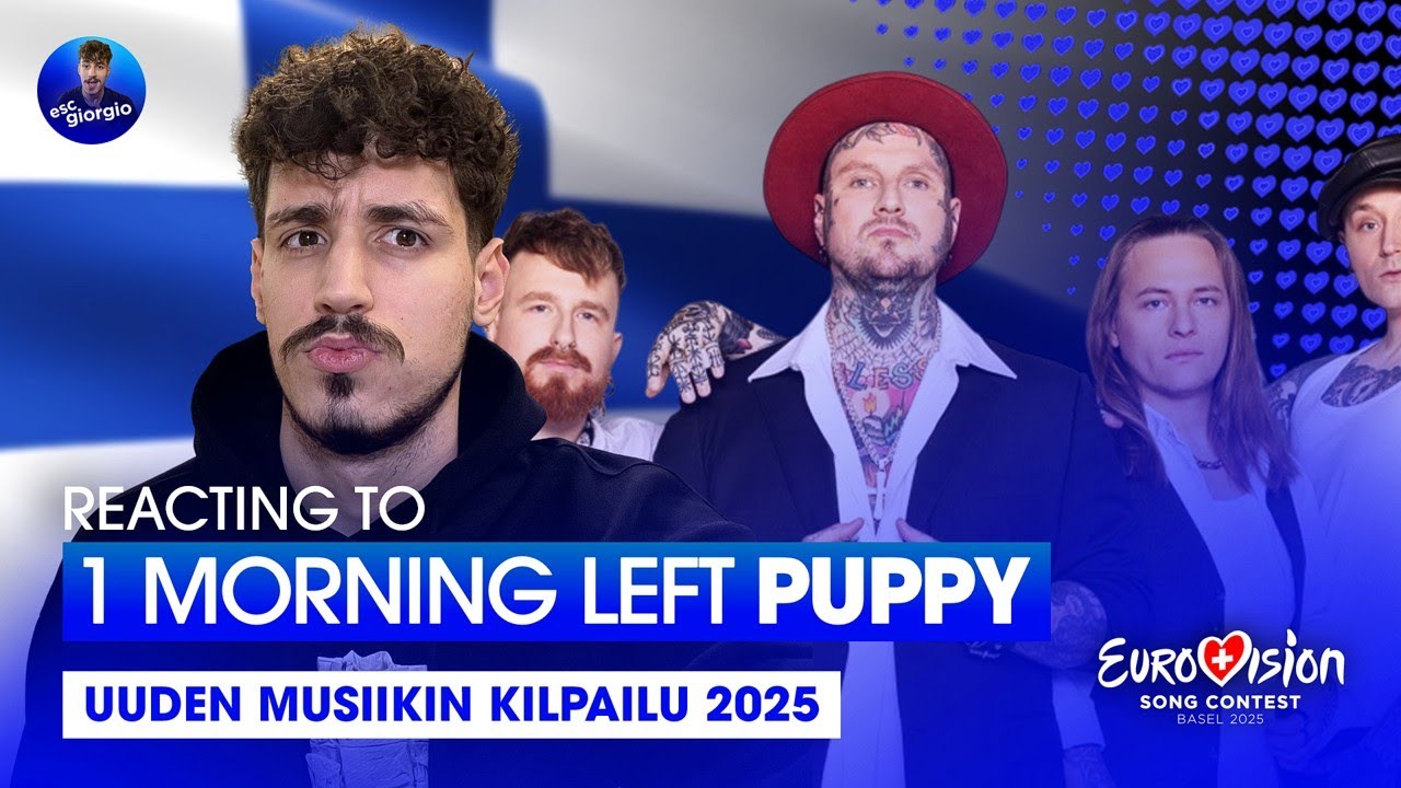 Reacting to PUPPY by One Morning Left (Finland 🇫🇮 UMK 2025) - YouTube