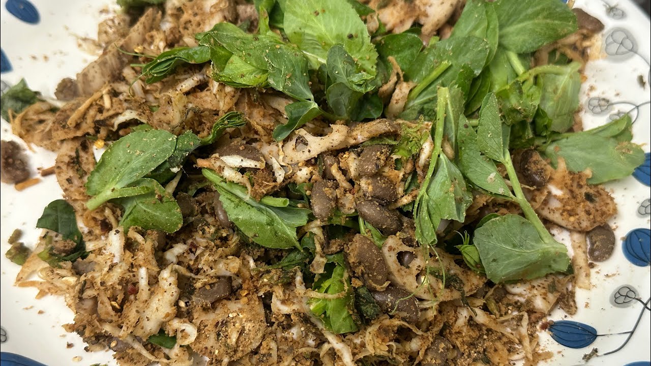 Chawai thambou singju | Traditional Manipuri style | yam haokhre yummy ...