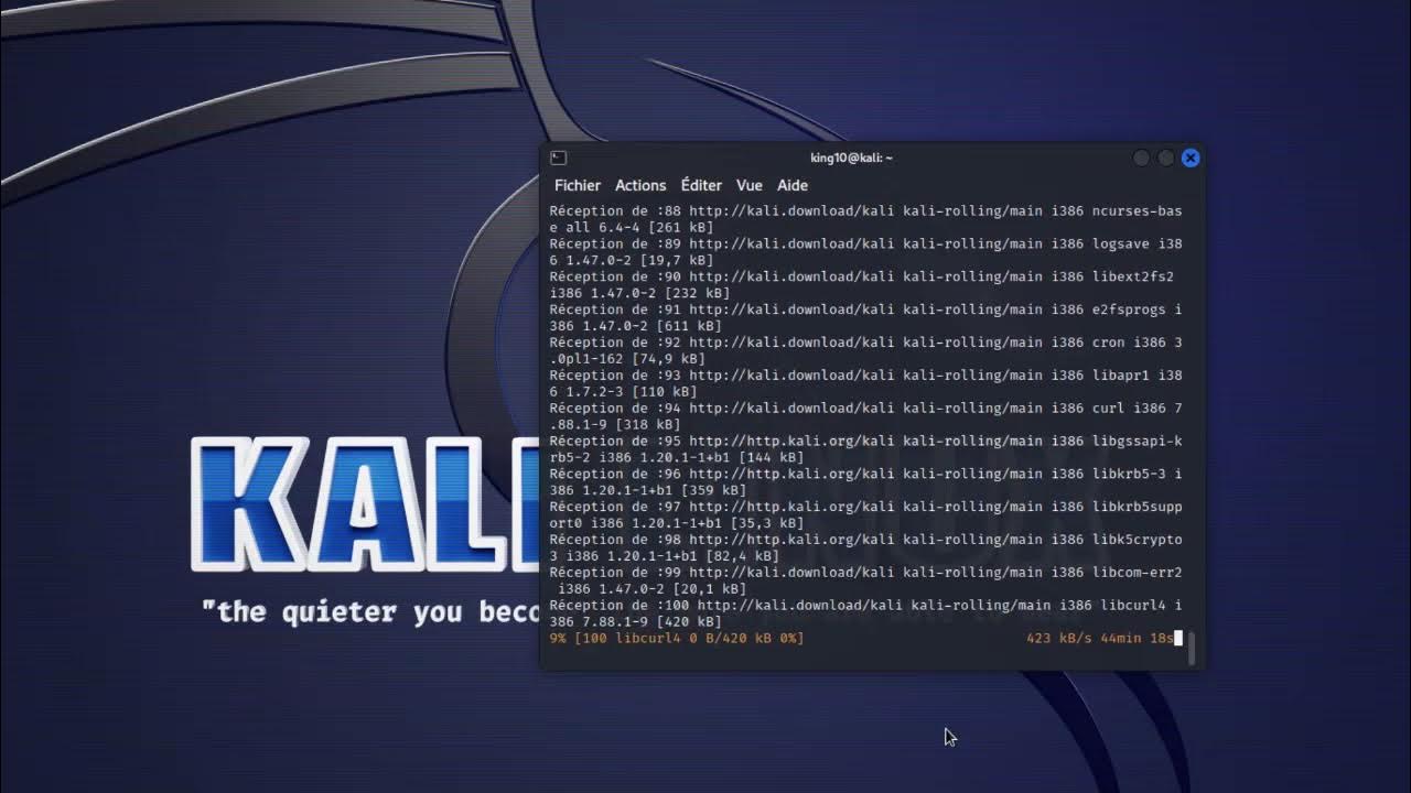 Comment mettre à jour Kali Linux vers la dernière version - YouTube