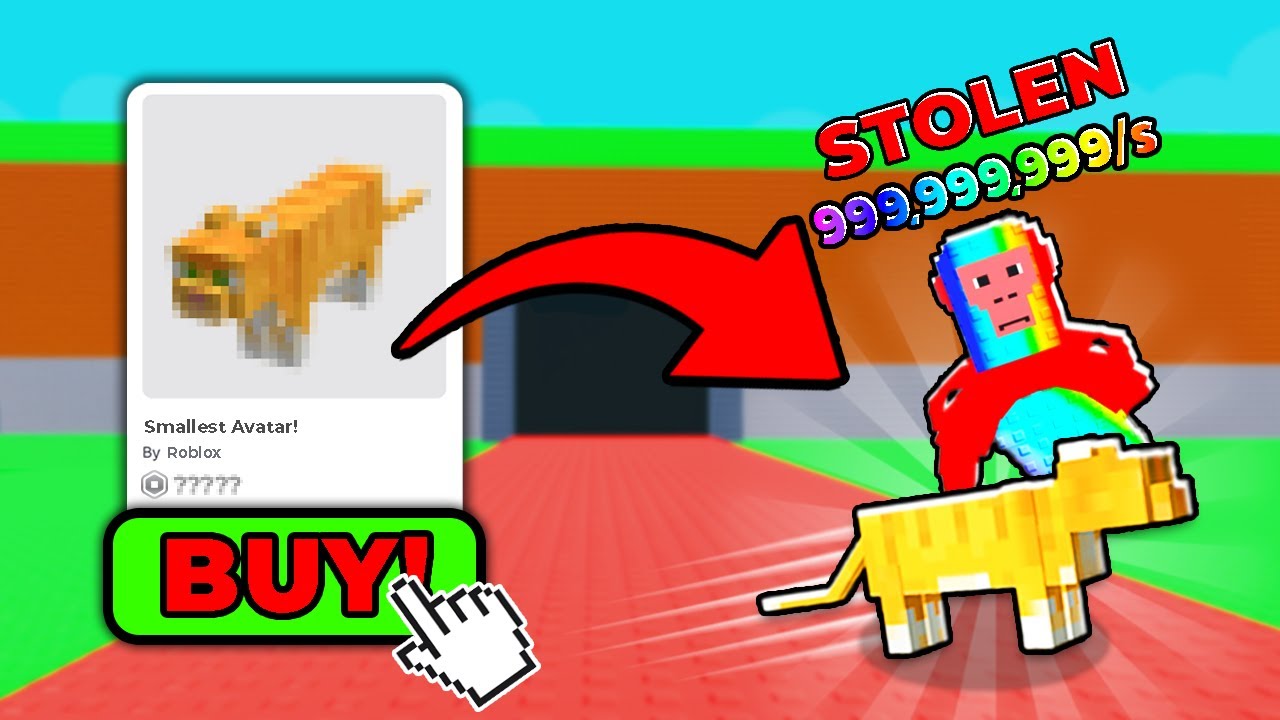 How To Get A Small Avatar In Roblox Steal A Brainrot! [PATCHED] - YouTube