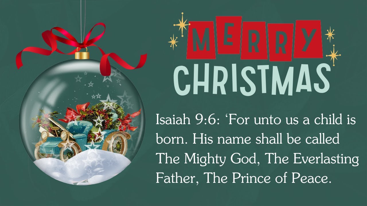 For Unto Us A Child is Born | Merry Christmas! - YouTube